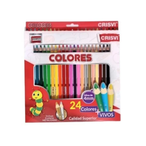 Colores Crisvi 24 Unid