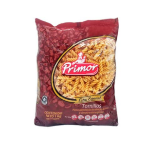 Pasta Tornillos Primor 1 Kg